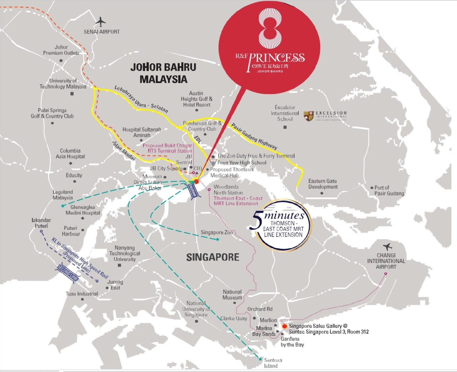 R&F Princess Cove (富力公主湾) Johor Bahru - Phase 3 from $9xx psf