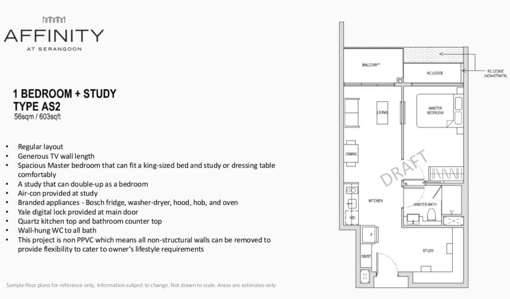 Affinity @Serangoon - 1KM to Rosyth | Buy/ Rent/ Sell