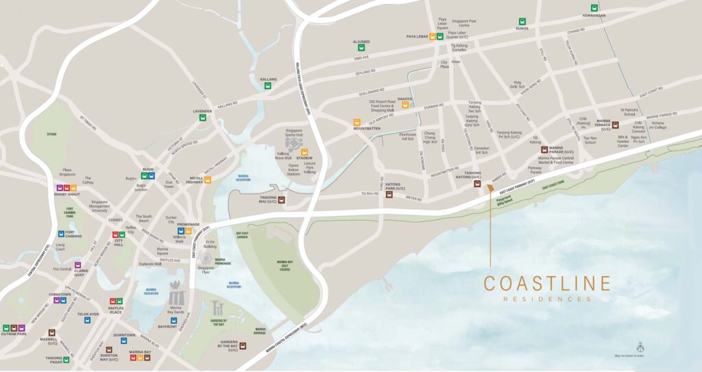 Coastline Residences: 190m to MRT. Buy/ Rent/ Sell