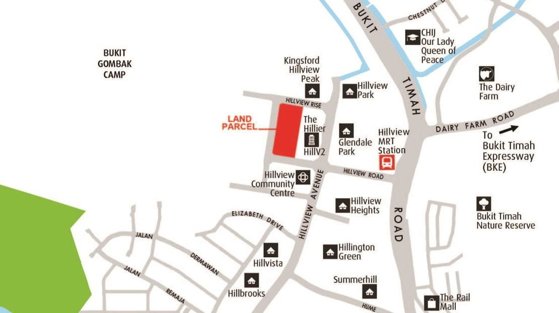 THE MIDWOOD @Hillview: Next to HillV2 mall & Mins Walk to Hillview MRT