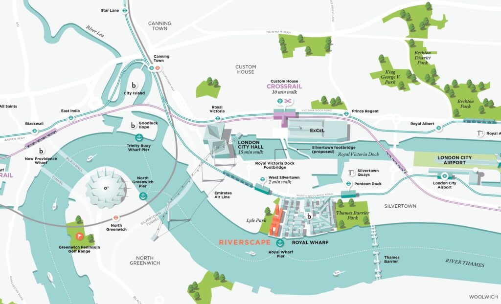 Riverscape @E16 London: Waterfront 1BR fr £4xxK. • MySgProp