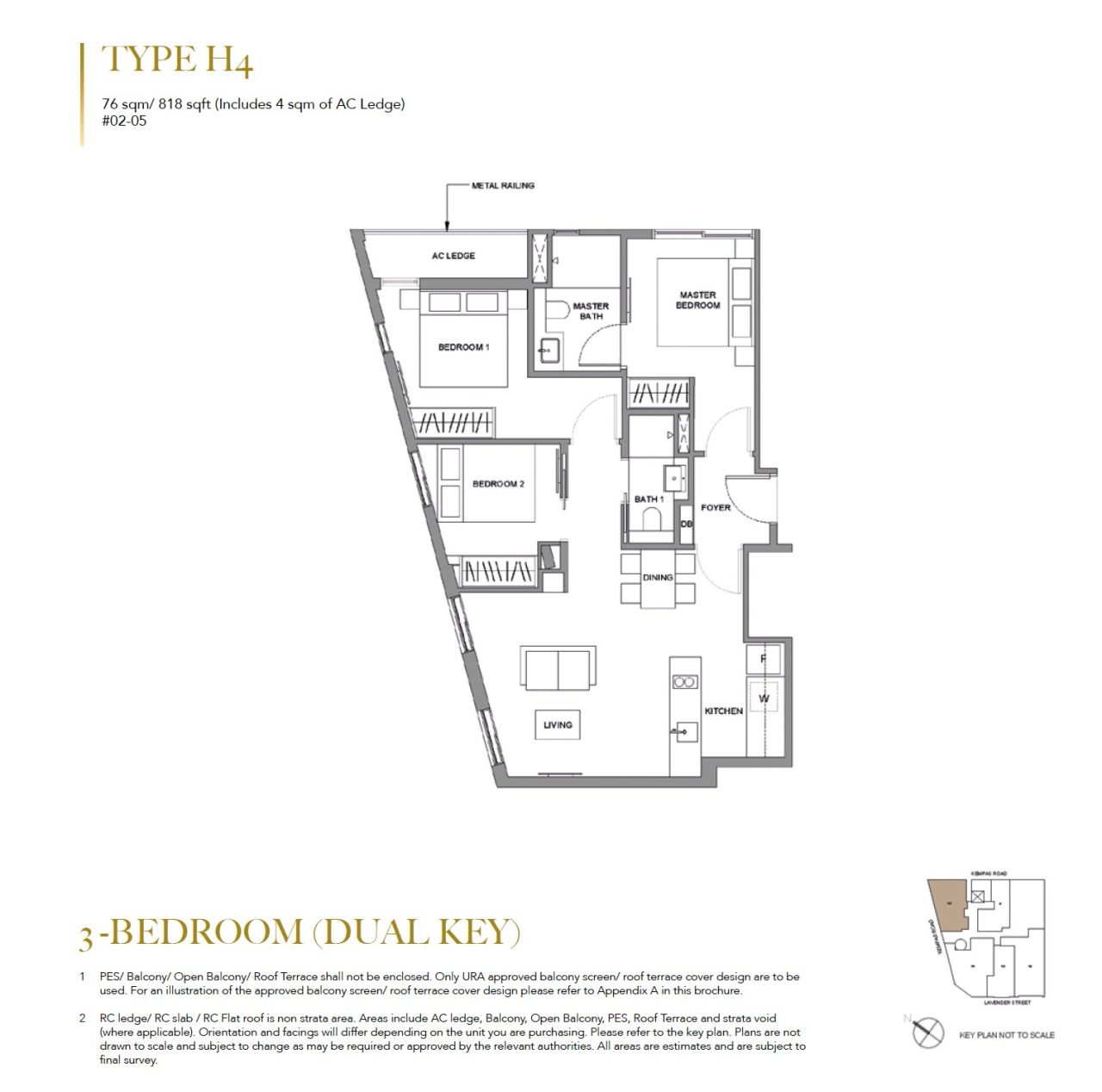 Lavender Residence: New Freehold Condo, 300m to MRT