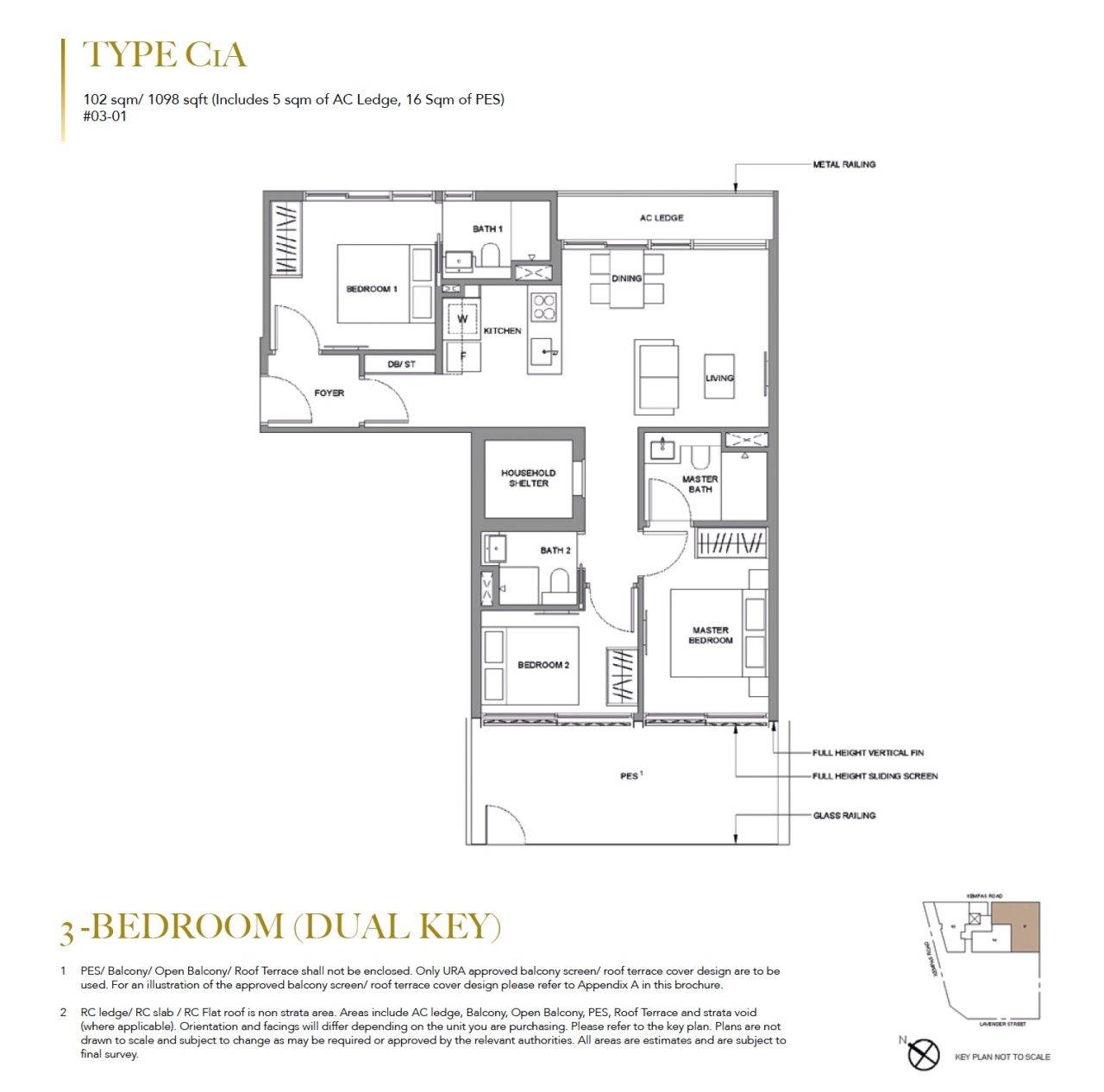 Lavender Residence: New Freehold Condo, 300m to MRT