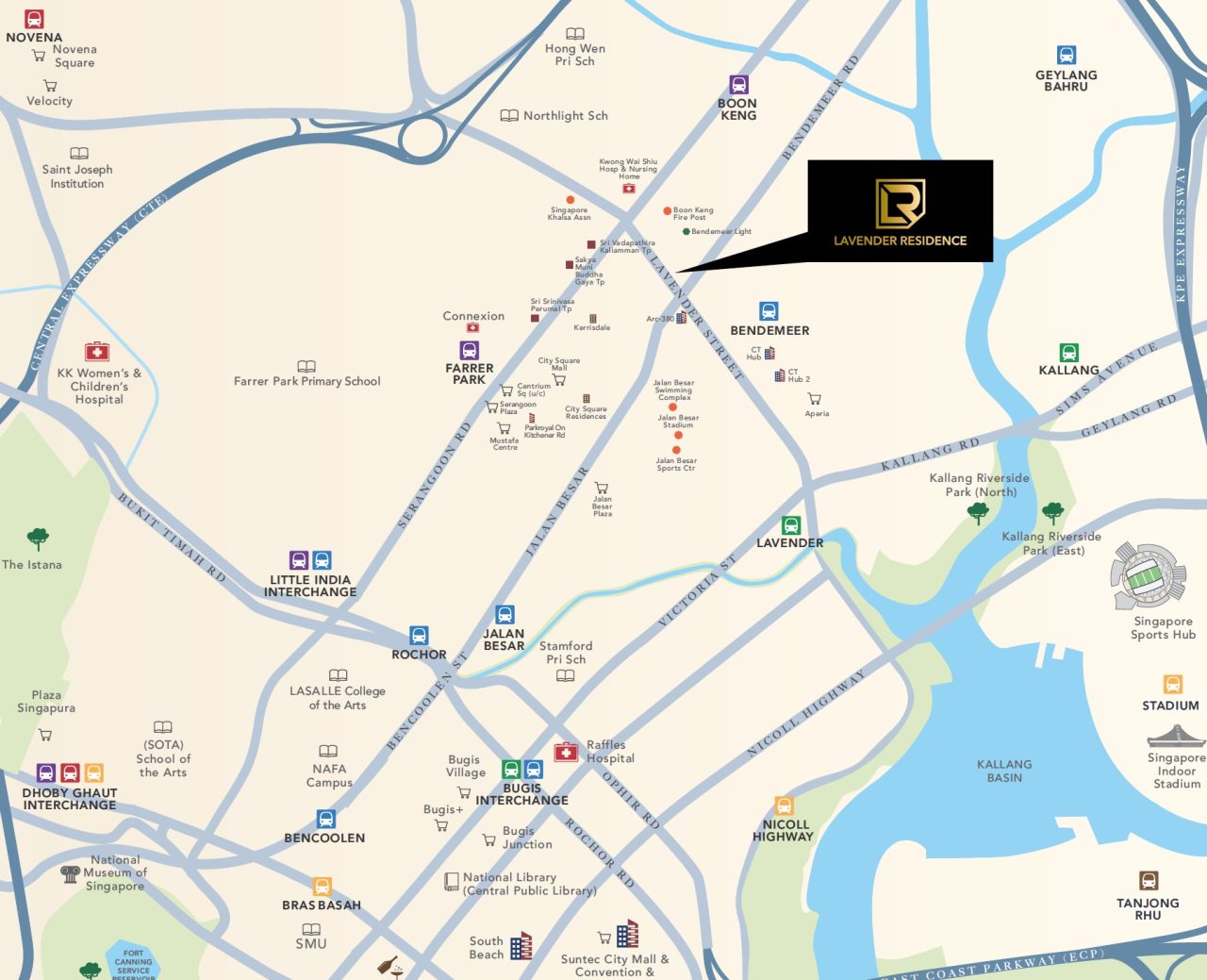 Lavender Residence: New Freehold Condo, 300m to MRT