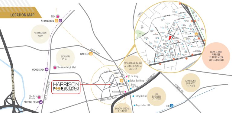 Food Factory @ Harrison Road: Freehold, Near Tai Seng MRT