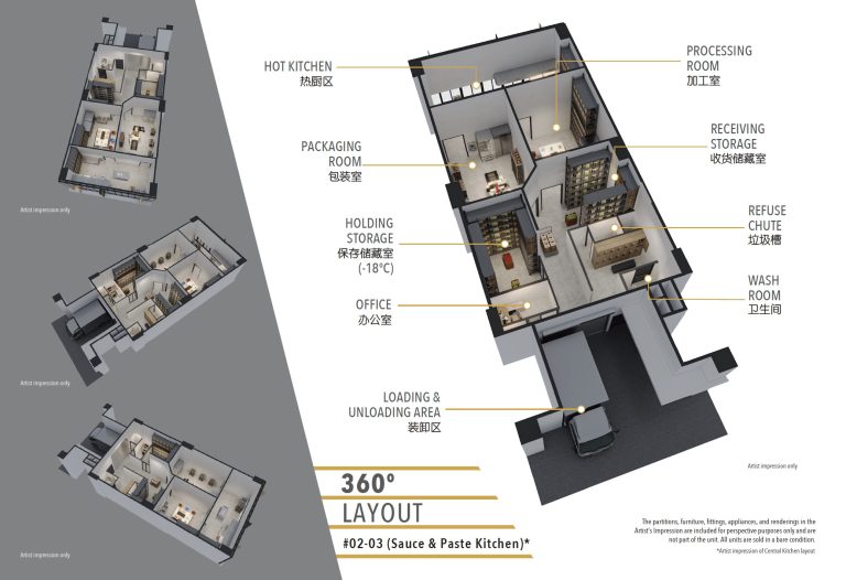 Food Factory @ Harrison Road: Freehold, Near Tai Seng MRT